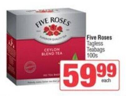 FIVE ROSES specials SuperSpar – Jun 2025