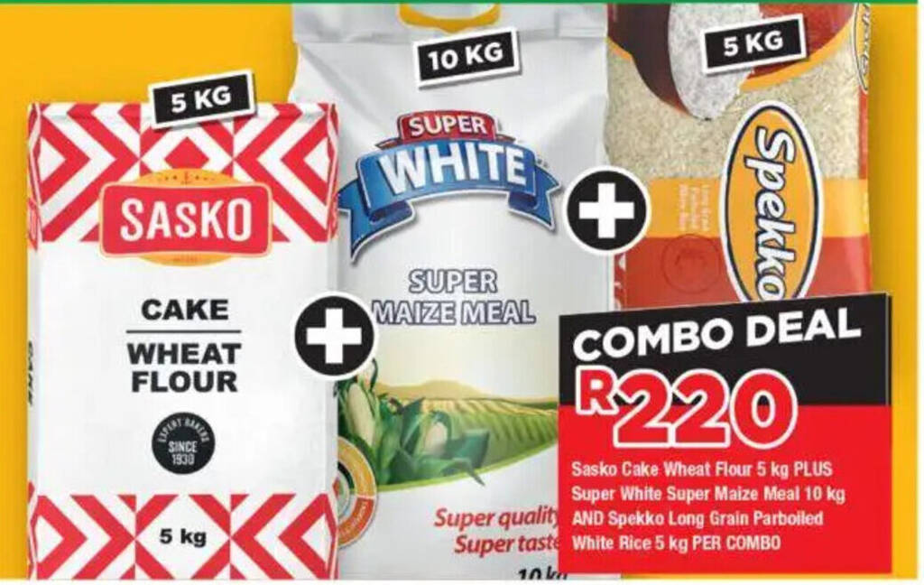 Combo Deal R220 offer at OK Foods