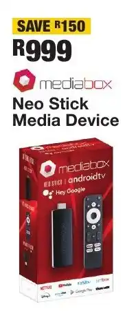 Mediabox Neo Stick Media Device offer at OK Furniture