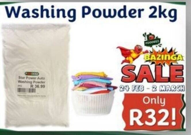 Washing powder offers - Find and view the cheapest Washing powder offer!