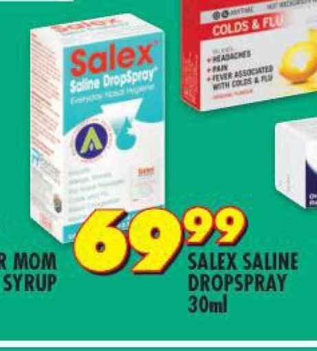 Salex Saline Dropspray 30ml offer at Shoprite