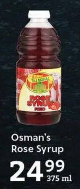 Syrup specials Oxford Freshmarket – Jun 2025