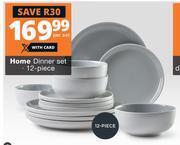 Home 12 Piece Dinner Set-Per Set offer at Checkers Hyper