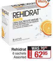 Rehidrat Assorted-6 Sachets offer at Dis-Chem