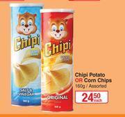 Chipi Potato Or Corn Chips Assorted-160g offer at Dis-Chem