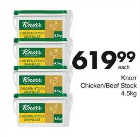 Knorr Chicken/Beef Stock offer at Save Hyper