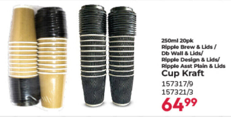 Ripple specials Crazy Plastics – Apr 2025