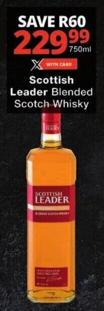 Scottish specials Checkers – Jul 2025