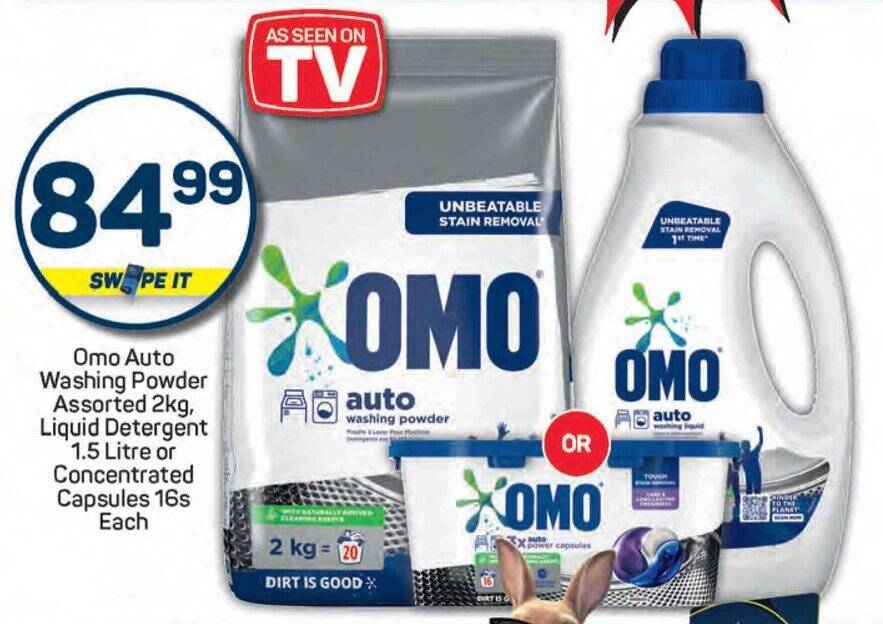 Washing powder specials Pick n Pay – Apr 2025
