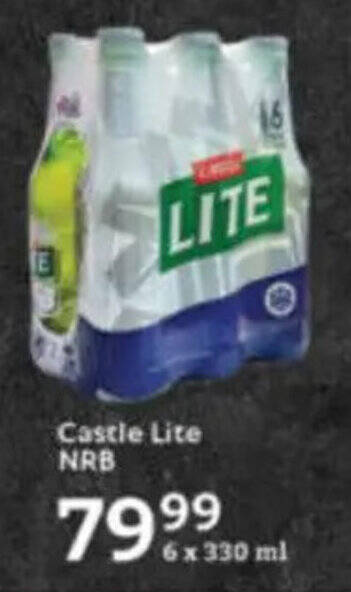 Castle Lite offers - Find and view the cheapest Castle Lite offer!
