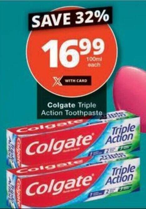 Colgate specials Checkers – Apr 2025