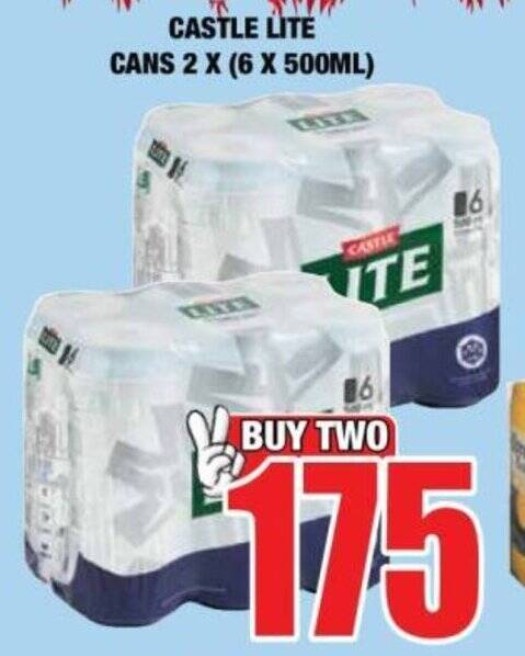 Castle Lite specials Boxer – Apr 2025