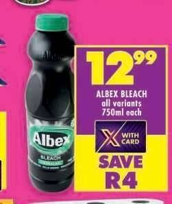 Albex specials Shoprite – Apr 2025