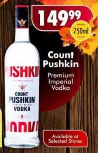 Pushkin specials Prestons – Apr 2025