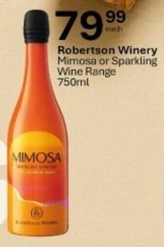Robertson Winery specials at Liquor City – Jul 2025