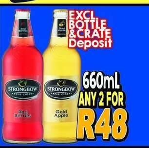 Strongbow specials Supa Store – Jun 2025