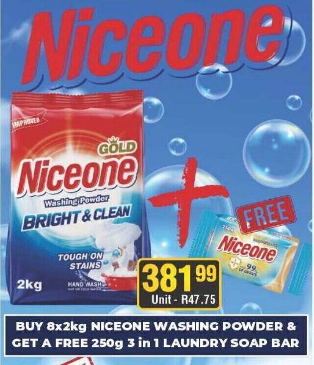 Washing powder specials J&E Cash and Carry – May 2025