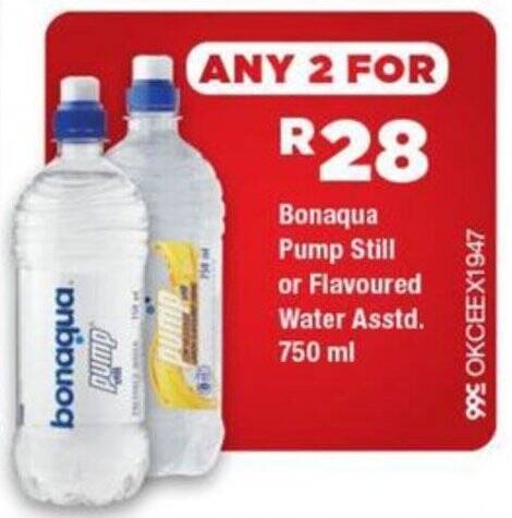 Water specials OK Express – Apr 2025