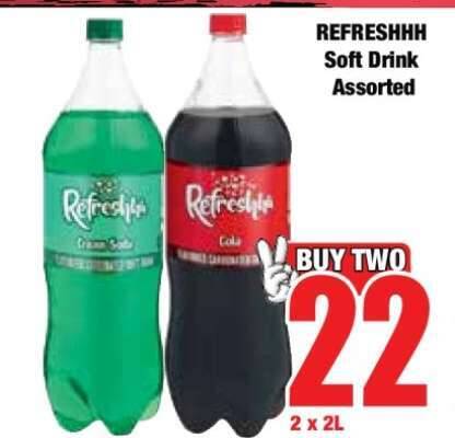 Soft drink specials Boxer – May 2025