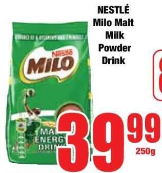 Milo specials Boxer – Apr 2025