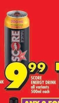 Score offers - Find and view the cheapest Score offer!