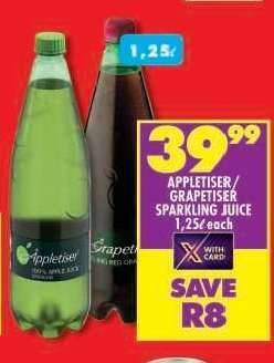 Appletiser offers - Find and view the cheapest Appletiser offer!