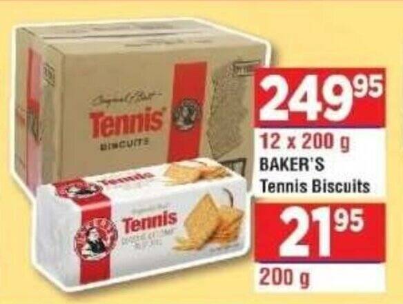 Tennis Biscuits offers - Find and view the cheapest Tennis Biscuits offer!