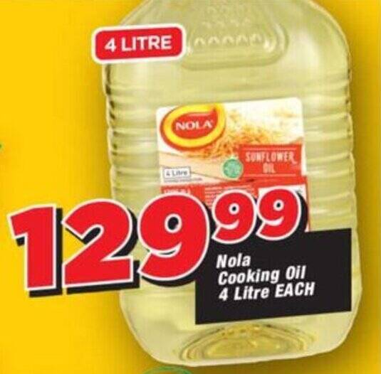 Cooking Oil offers - Find and view the cheapest Cooking Oil offer!