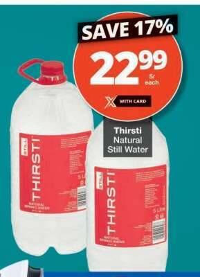 Still water specials Checkers – May 2025