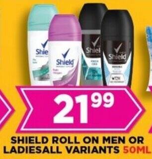 Shield Roll-On specials Goal Supermarket – May 2025