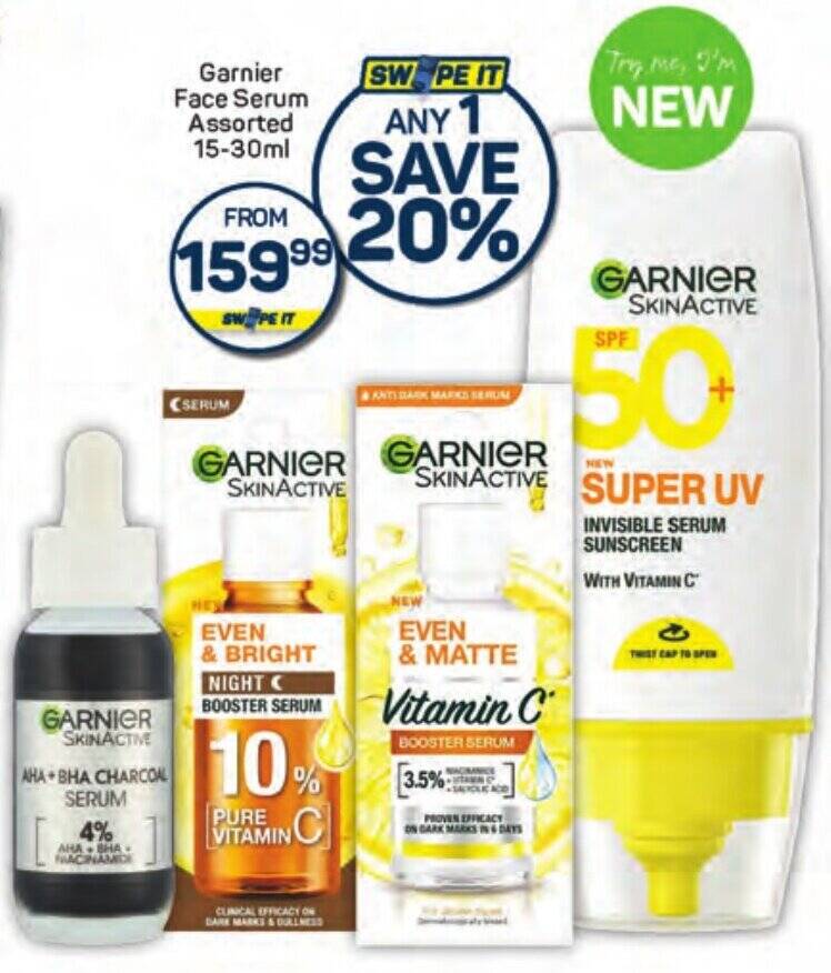 Face serum specials Pick n Pay – Jul 2025