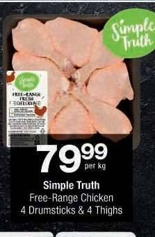 Free range chicken specials Checkers – Apr 2025