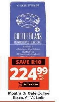 Beans specials Checkers – May 2025