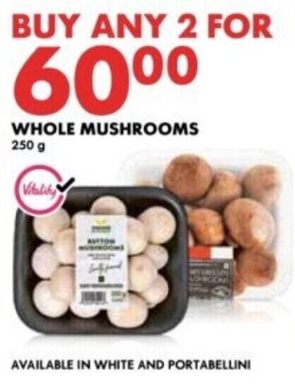Mushrooms offers - Find and view the cheapest Mushrooms offer!