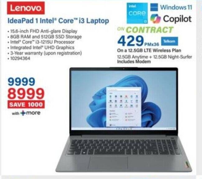 Lenovo CORE specials Incredible Connection – May 2025