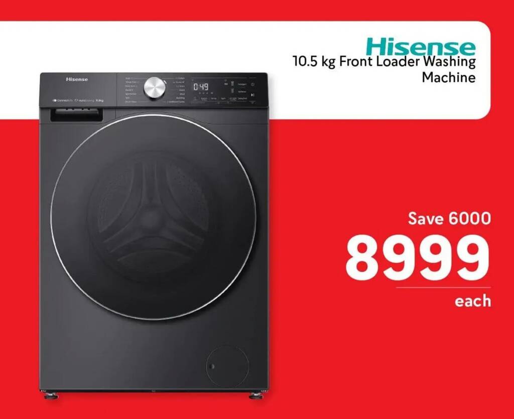 Washing machine specials Makro – May 2025