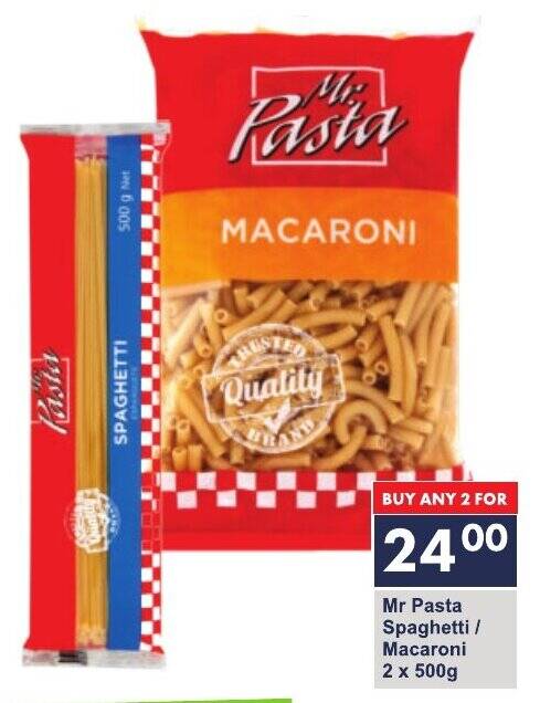 Mr. Pasta specials President Hyper – May 2025