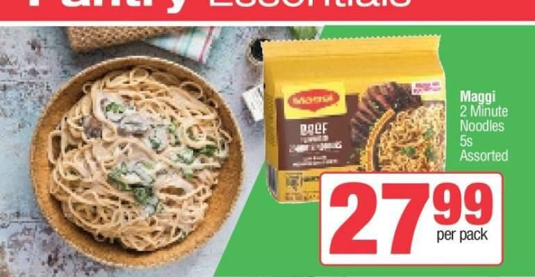 Maggi offers - Find and view the cheapest Maggi offer!