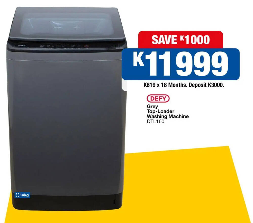 Washing machine specials OK Furniture – May 2025