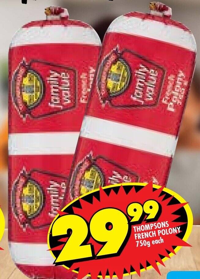 French polony offers - Find and view the cheapest French polony offer!