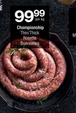 Championship specials Checkers – May 2025