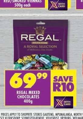 Regal offers - Find and view the cheapest Regal offer!
