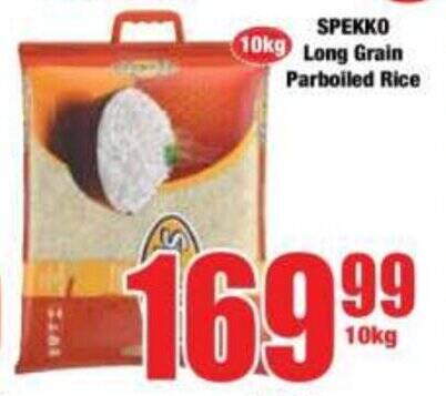 Rice specials Boxer – May 2025