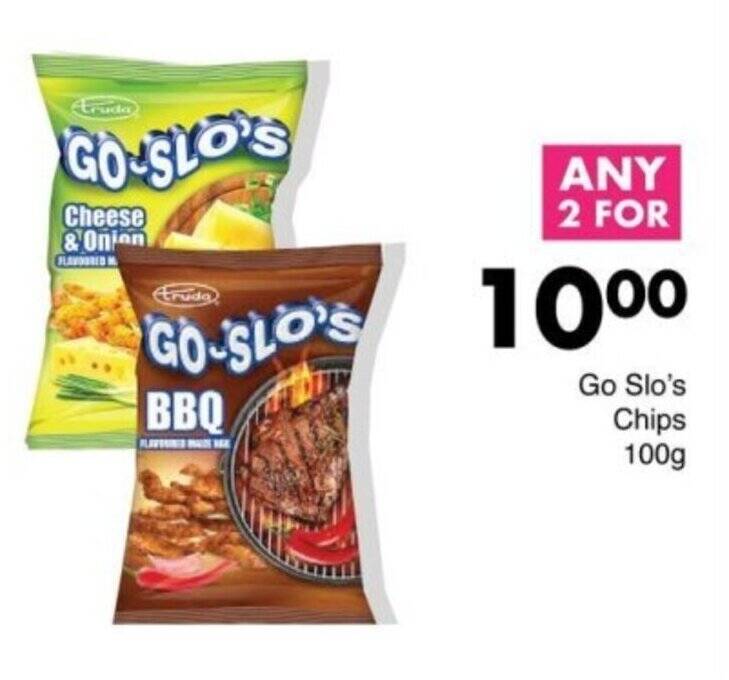 GO-SLO'S specials Save – Jul 2025