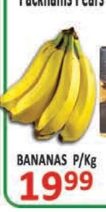 Bananas specials Supa Store – Jul 2025