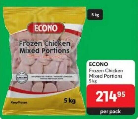 Frozen chicken specials at Makro – Oct 2025