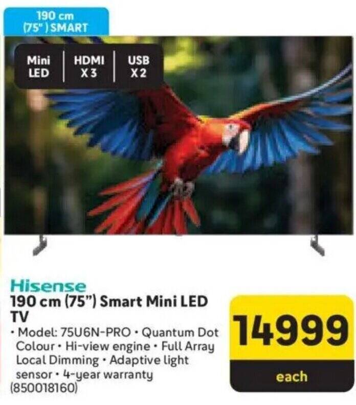 Led tv specials Makro – May 2025