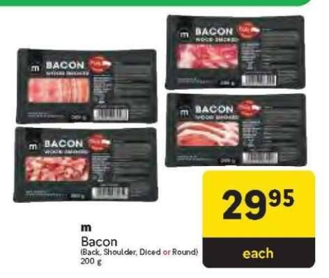 Bacon offers - Find and view the cheapest Bacon offer!