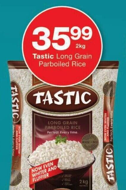 Parboiled rice specials Checkers – May 2025