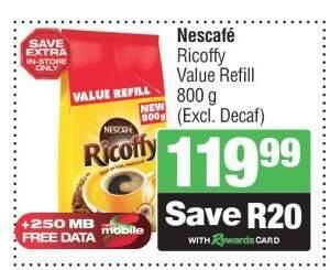 Nescafé specials Spar – Jun 2025